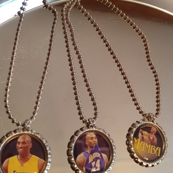 self made | Jewelry | 3 Piece Set Of Kobe Bryant Necklaces Necklace Lot ...
